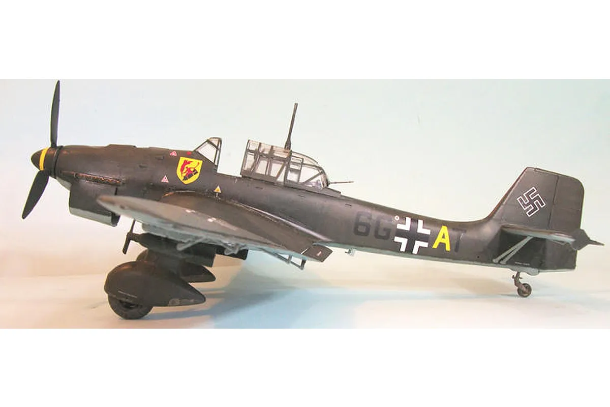 Trumpeter 1/24 Junkers Ju-87R Stuka Scale Plastic Model Kit | 02423