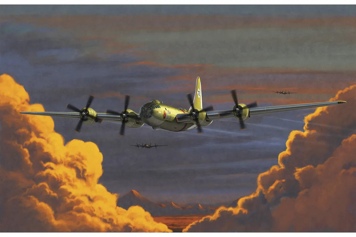 Academy 1/72 USAAF B-29A Old Battler Superfortress Scaled Plastic Model ...