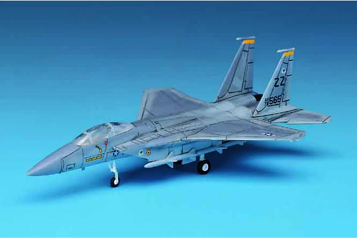 Academy 1/144 USAF F-15C Eagle Fighter Scaled Plastic Model Kit | 12609