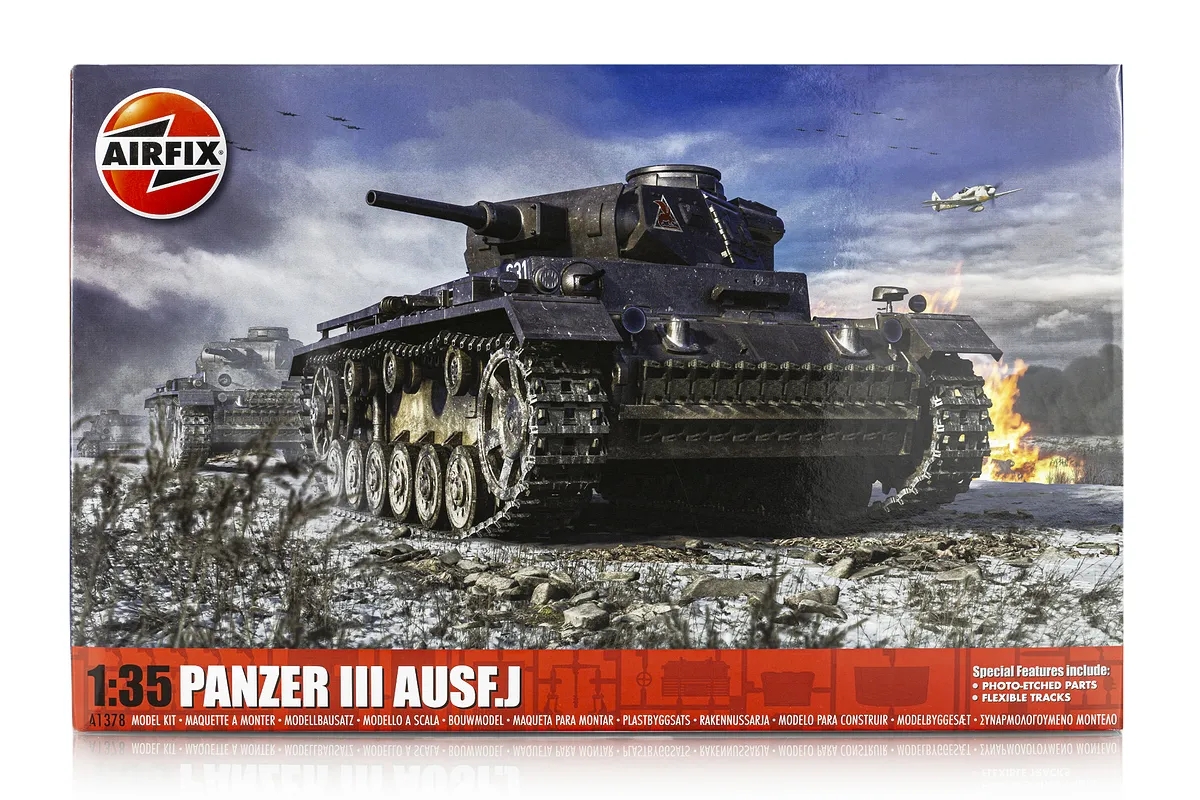 Airfix 1/35 Panzer III Ausf J | A1378