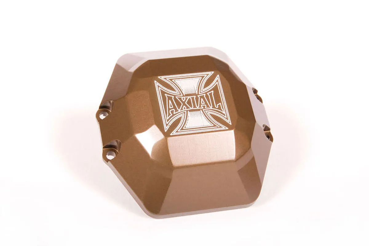 Axial Gold 6061-T6 Aluminium AR60 OCP Low-Profile Differential Cover ...