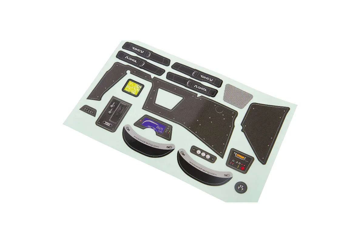 Axial Interior Body Shell Set - Clear | AXI230011