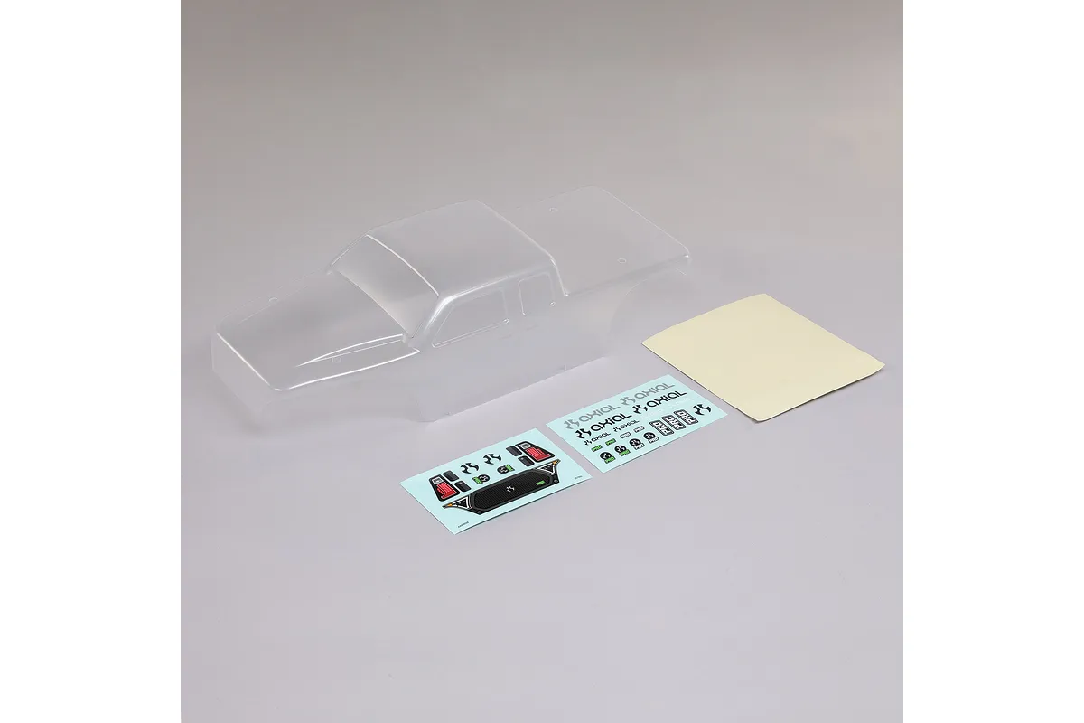Axial 1/10 SCX 10 Pro Scaler Body Shell - Clear Unpainted | AXI230052