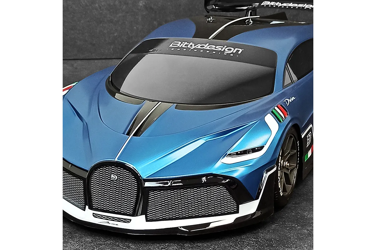 Bittydesign 1/8 Divina ARRMA Unpainted Body Shell w/ Decals | BDAR8-DIV