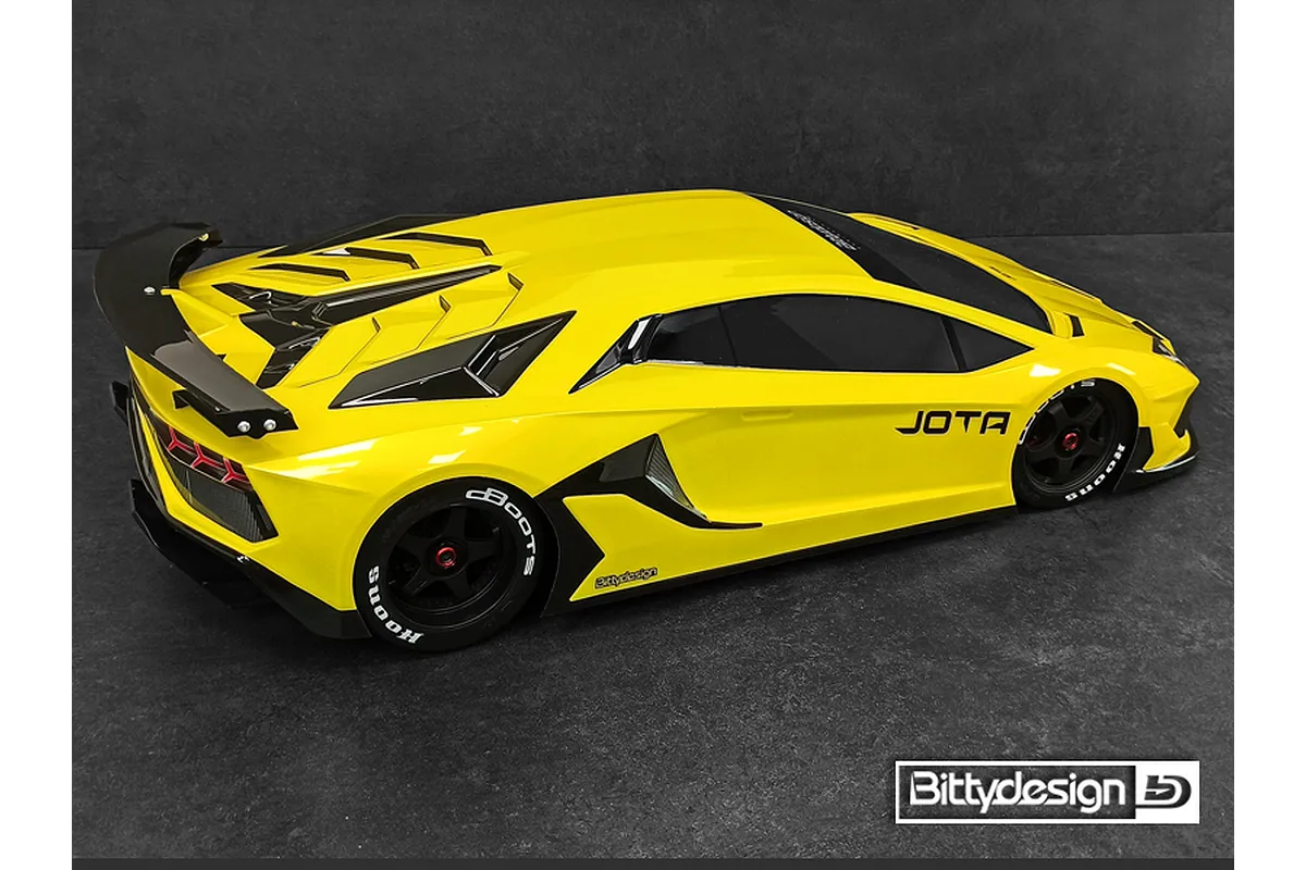 Bittydesign 1/7 Jota Unpainted Body Shell w/ Decals | BDGT7-JTA