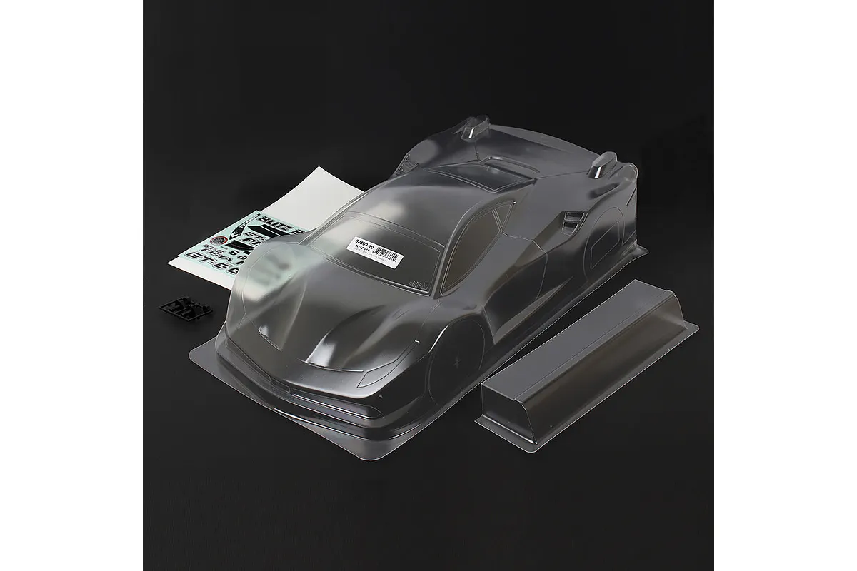 Blitz 1/8 GT6 Pista Unpainted Body Shell - Clear | 60809