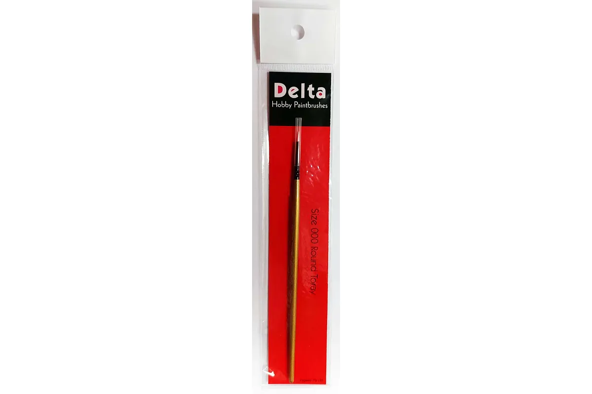 Delta Toray Round 000 Paint Brush | DL942.000H
