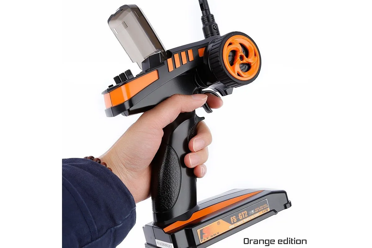 FlySky FS-GT2 2.4Ghz 2ch Radio w/ Receiver | FS-GT2