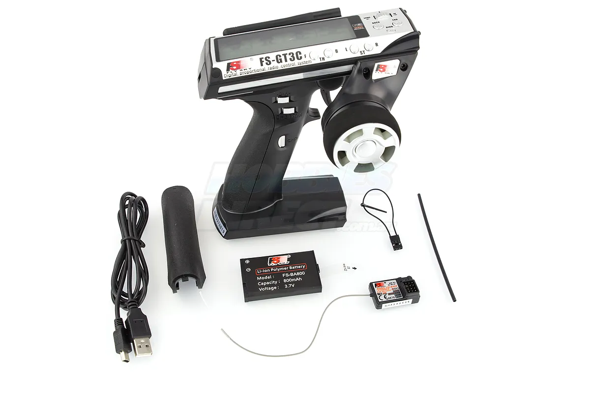 FlySky FS-GT3C 2.4Ghz 3ch Radio | FS-GT3C