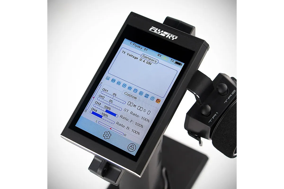 FlySky NB4+ Noble 2.4Ghz 8ch Radio w/ Receiver | FS-NB4PLUS