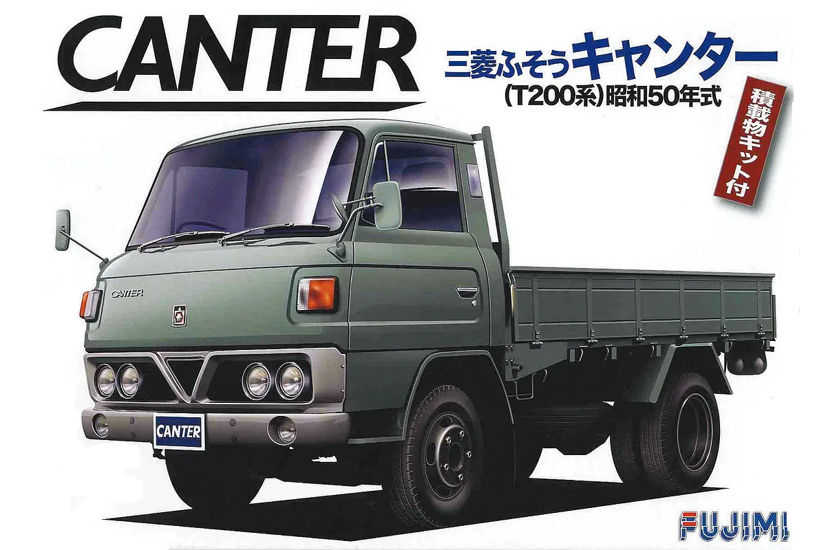 Fujimi 1/32 1975 Mitsubishi Fuso Canter T200 Scaled Plastic Model Kit ...