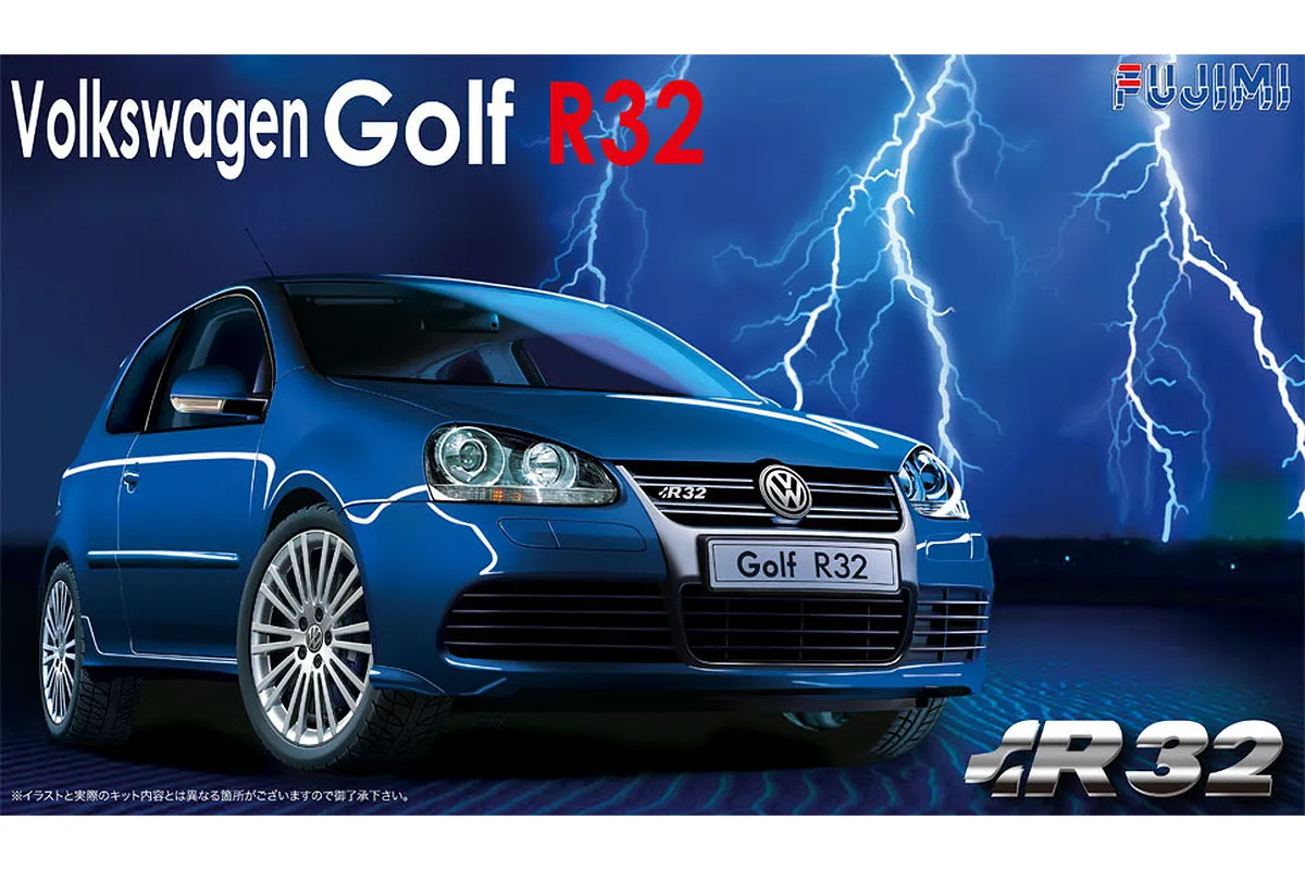Fujimi 1/24 Golf R32 Scaled Plastic Model Kit | 123288