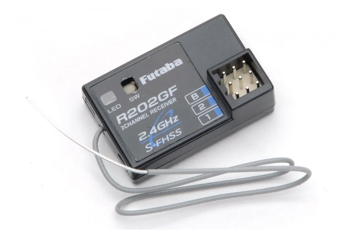 Futaba R202GF S-FHSS 2.4Ghz 2ch Receiver | FUTR202GF