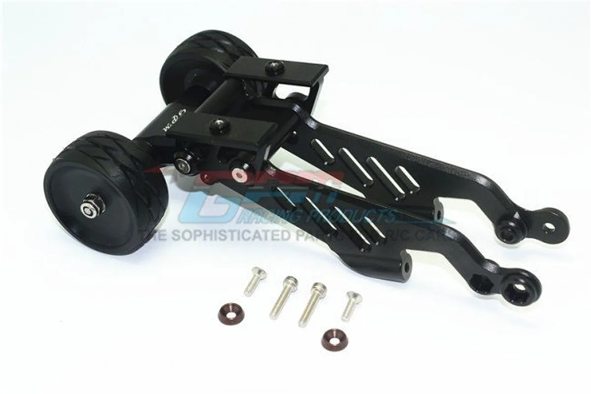GPM Black Aluminium Wheel Bar w/ Wing Mount | MAO040R-BK