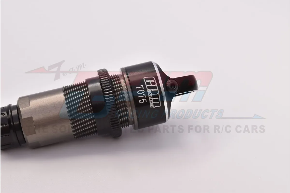 GPM Black Aluminium Shock Cap Set | MXDP/CAP-BK