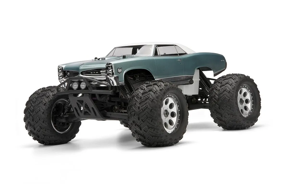 HPI Savage 1/8 1967 Pontiac GTO Unpainted Body Shell | 17000