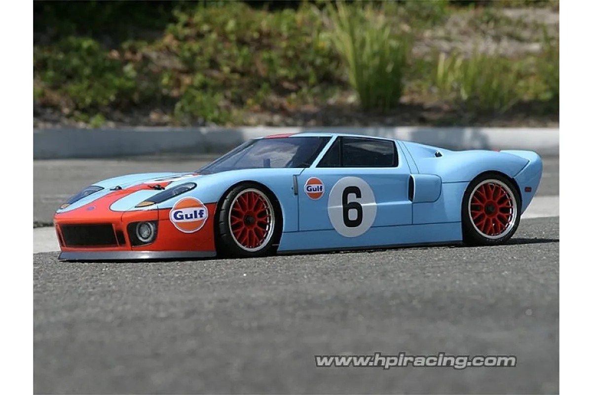 HPI 1/10 Ford GT Unpainted Body Shell | 7495