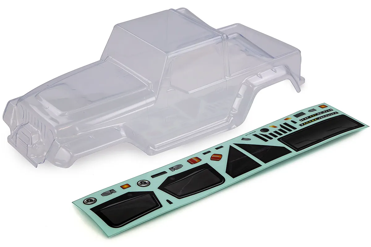 HSP 1/10 Pangolin Truck Unpainted Body Shell | 10315A