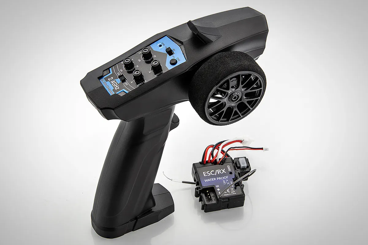 HSP 2.4Ghz 2ch Transmitter w/ Waterproof ESC/Receiver Combo | 13719