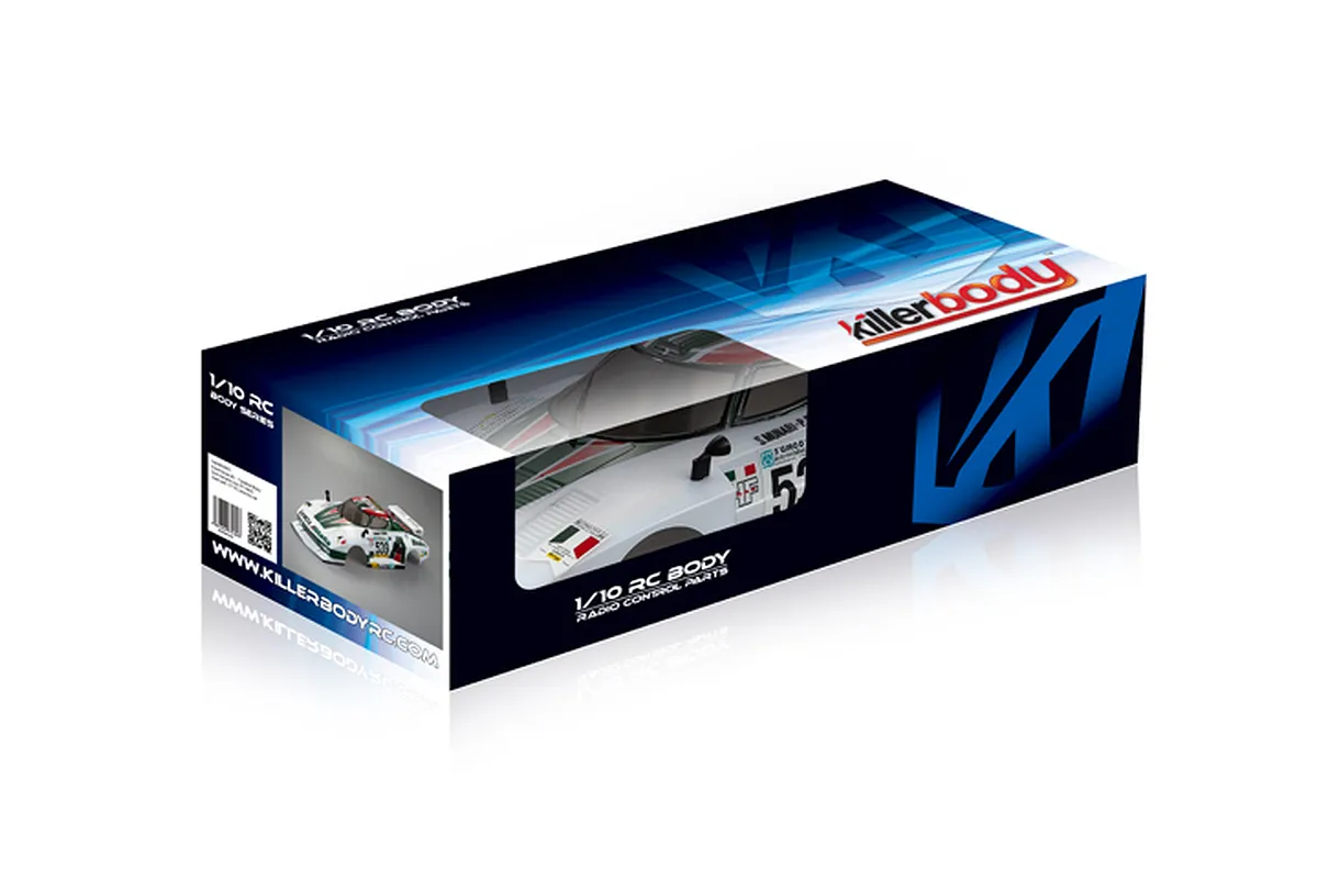 Killerbody 1/10 Lancia Stratos (1977 Giro d'Italia) Body Shell - White ...