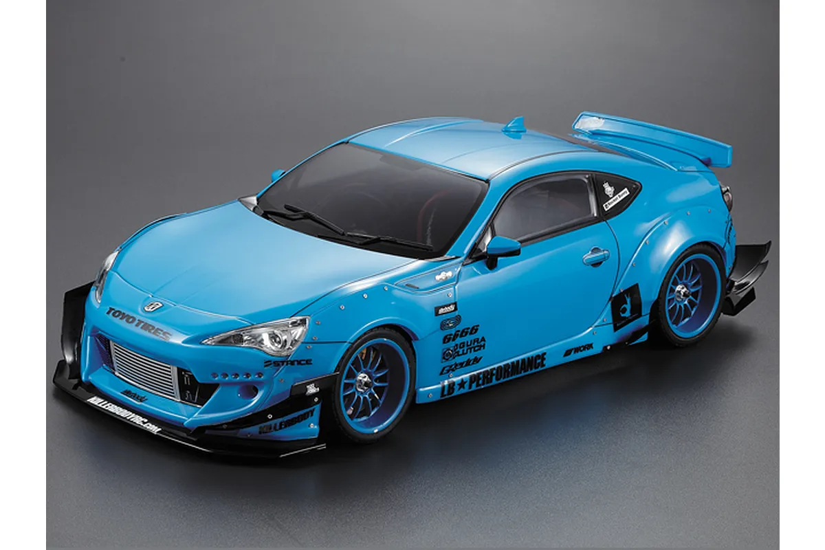 Killerbody 1/10 Wide Body Clear Unpainted Kit for Toyota 86/Subaru BRZ ...