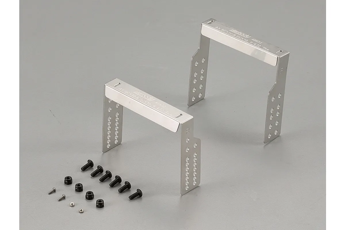 Killerbody SCX10 II Stainless Steel Body Mount Kit for Toyota Land ...