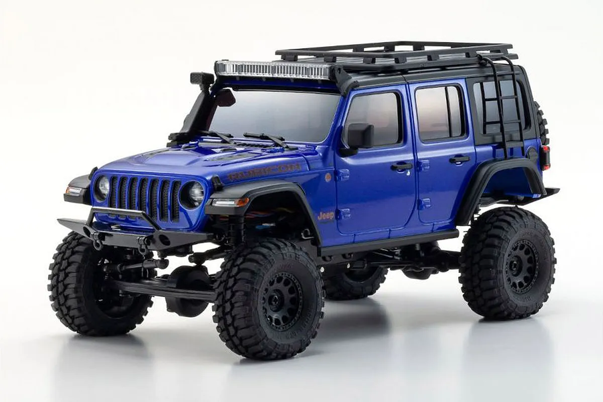 Kyosho Mini-Z Jeep Wrangler Unlimited Rubicon RC Rock Crawler 4WD RTR ...