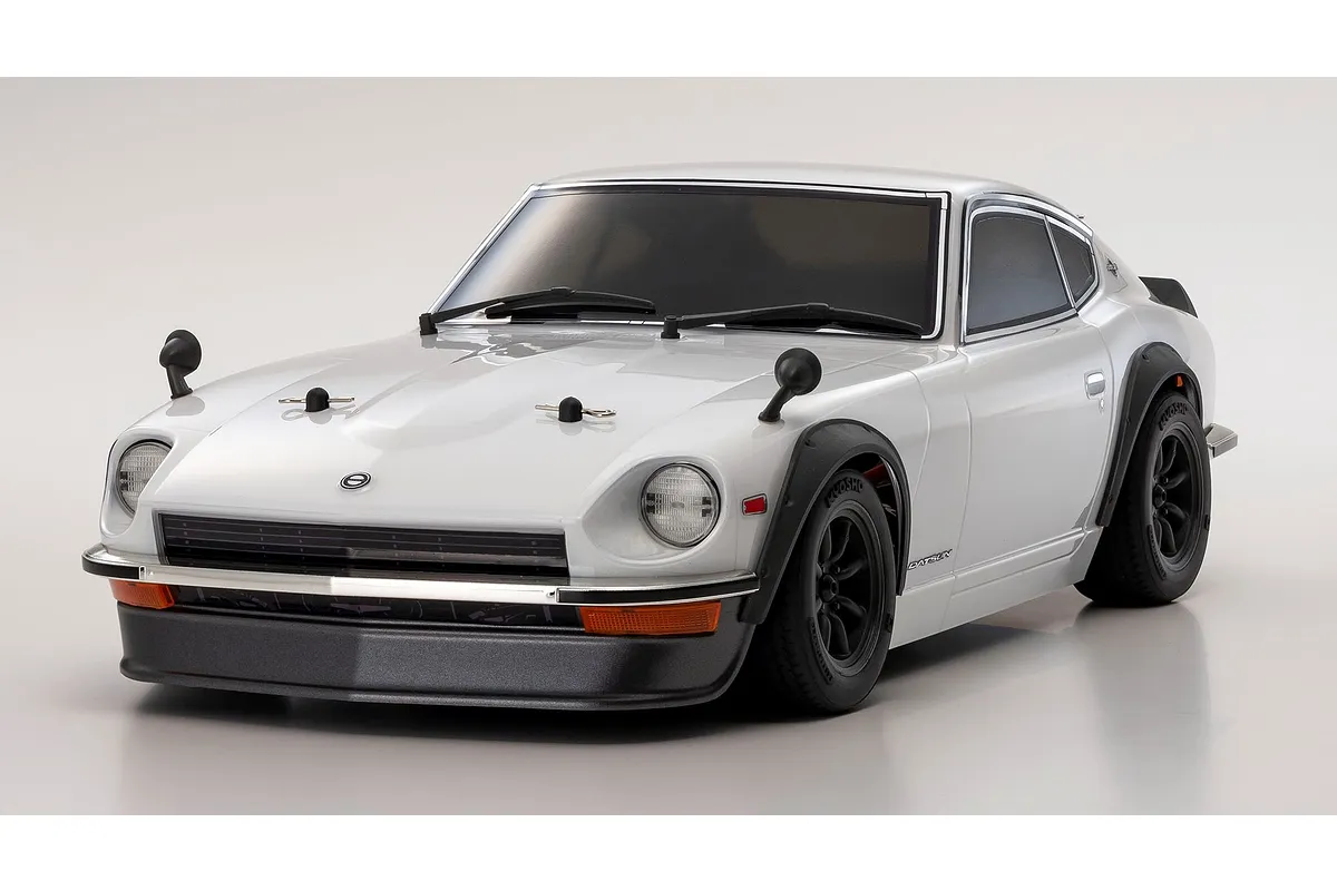 Kyosho 1/10 Fazer Mk2 1971 Datsun 240Z Tuned Version 4WD Electric On Road RC Car - White | 34427T1