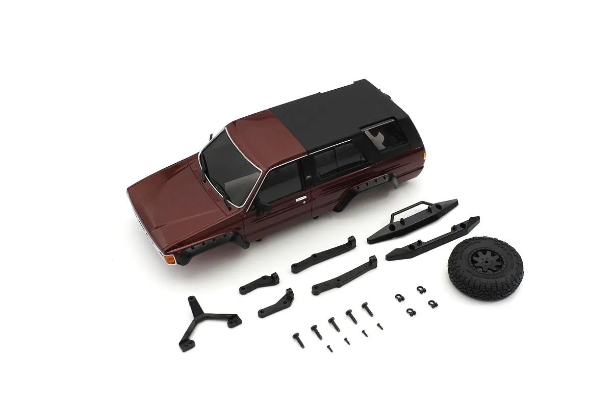 Kyosho Mini Z Toyota 4Runner Painted Body Shell Set - Metallic Red ...