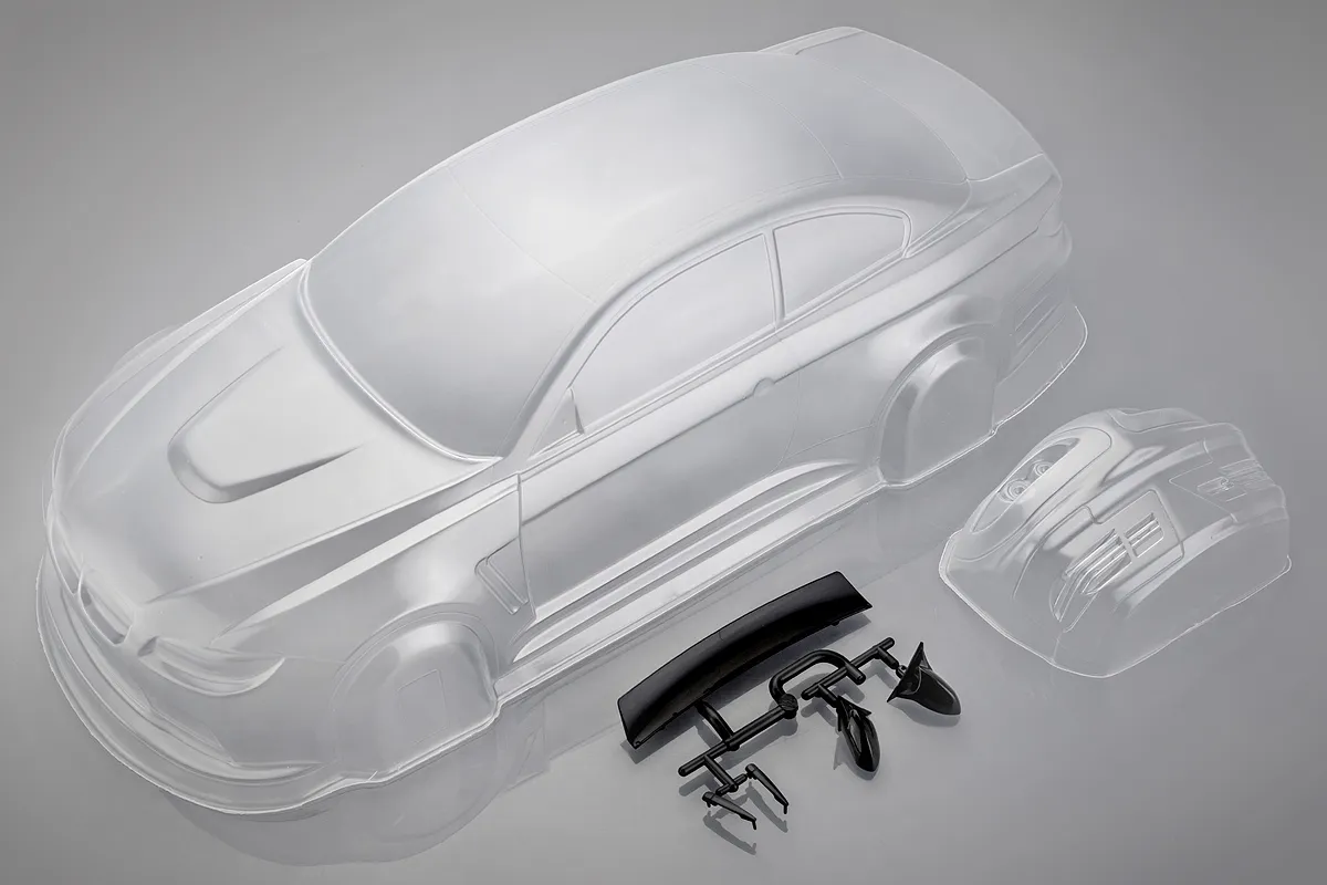 MST 1/10 E92 Unpainted Body Shell - Clear | 720011