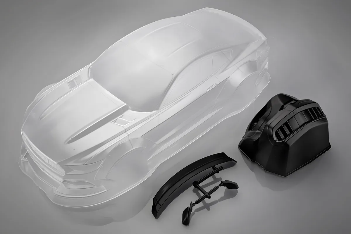 MST 1/10 LBMT Unpainted Body Shell - Clear | 720017