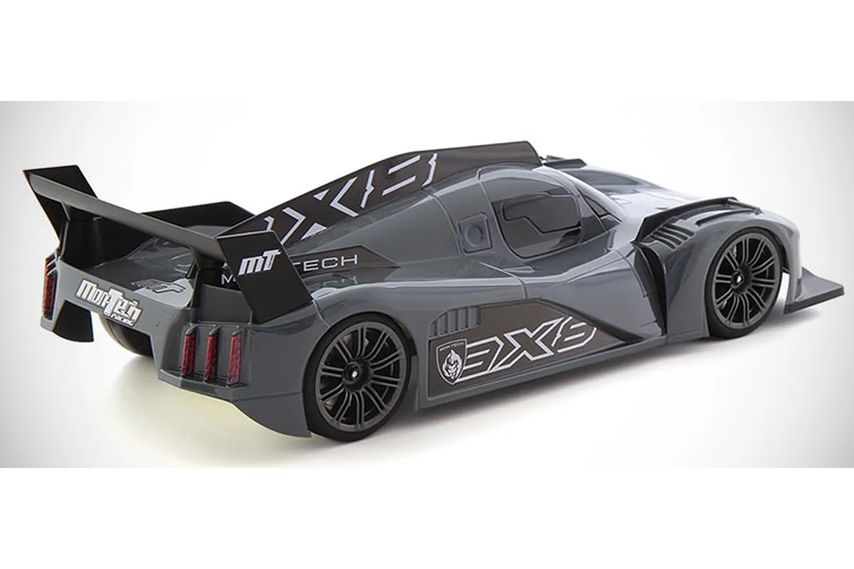 MonTech 1/10 190mm P9x8 GT Hypercar Unpainted Body Shell w/ Decal Sheet ...