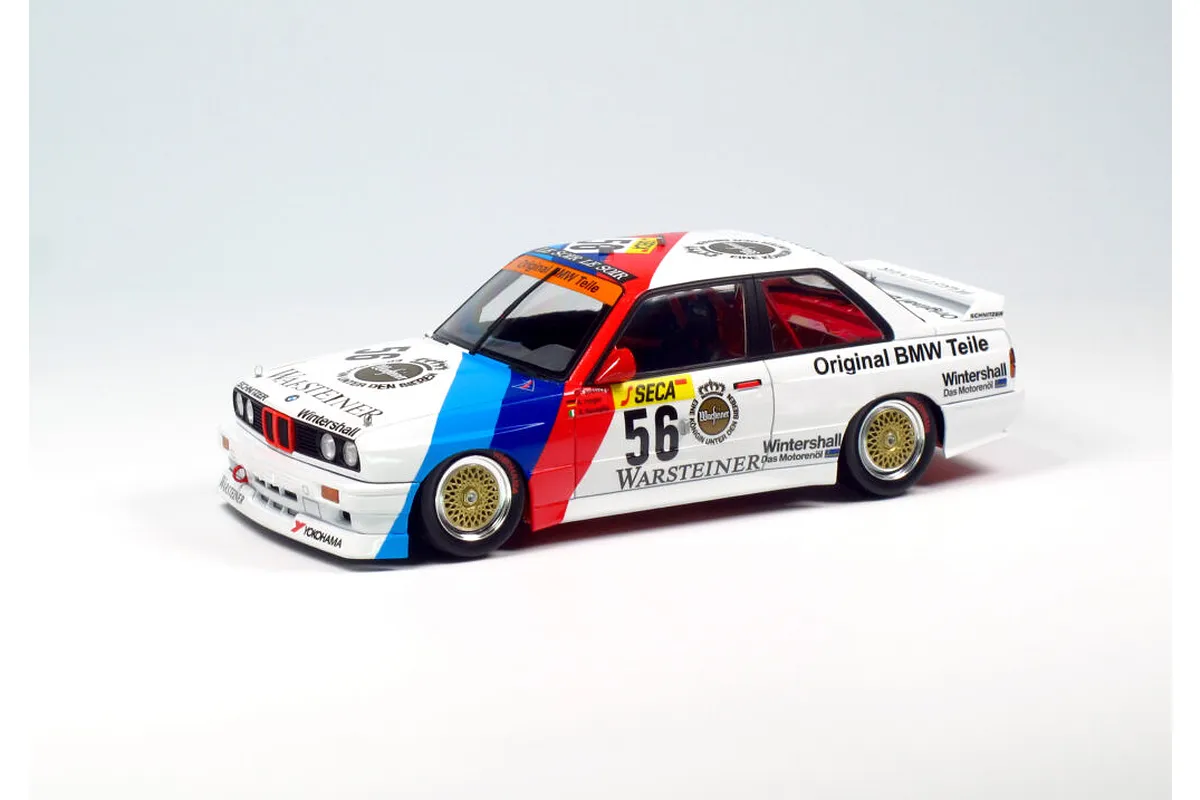 NuNu 1/24 BMW M3 E30 ('88 SPA 24 Hours Winner) Scaled Plastic Model Kit | PN24017
