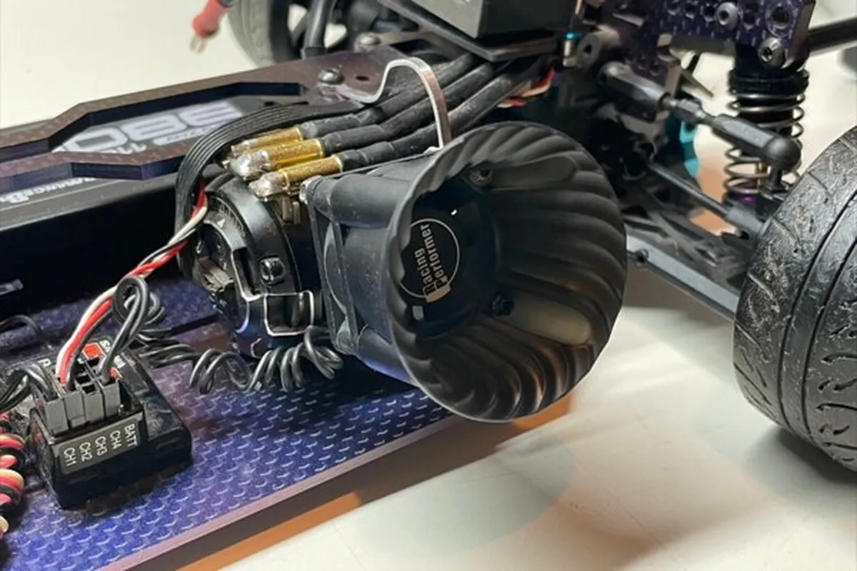 Pandora RC Black Fan Spiral Air Funnel/Intake | PAC-536