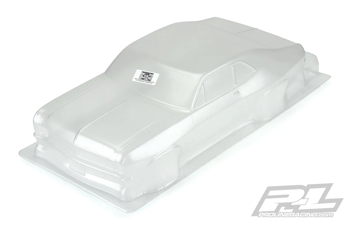 Pro-Line 1/10 1969 Chevrolet Nova Unpainted Body Shell | 3531-00