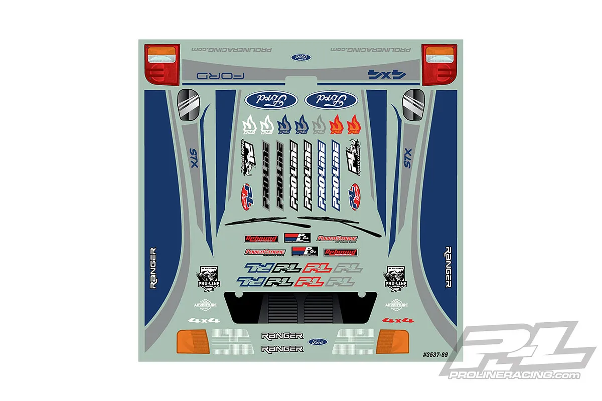 Pro-Line 1/10 1993 Ford Ranger Unpainted Body Shell | 3537-00