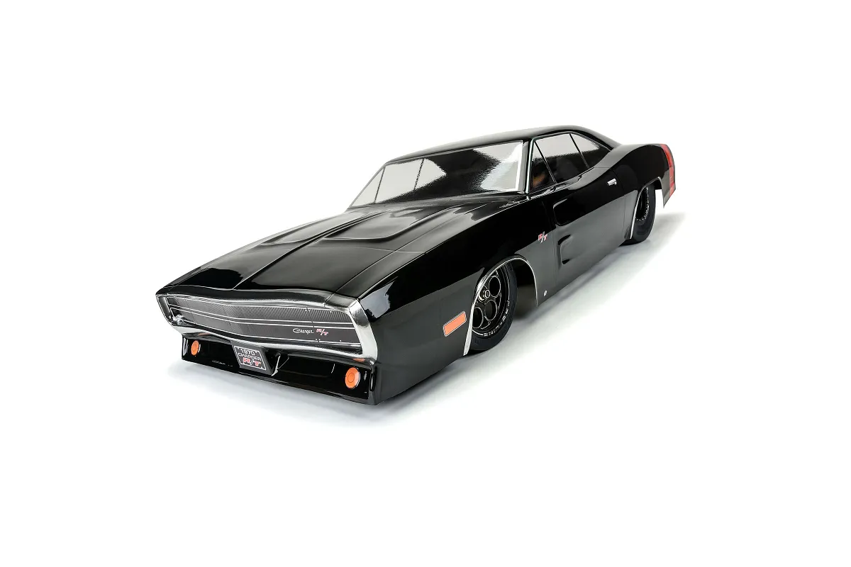 Pro-Line 1/10 1970 Dodge Charger Drag Car Unpainted Body Shell - Clear ...