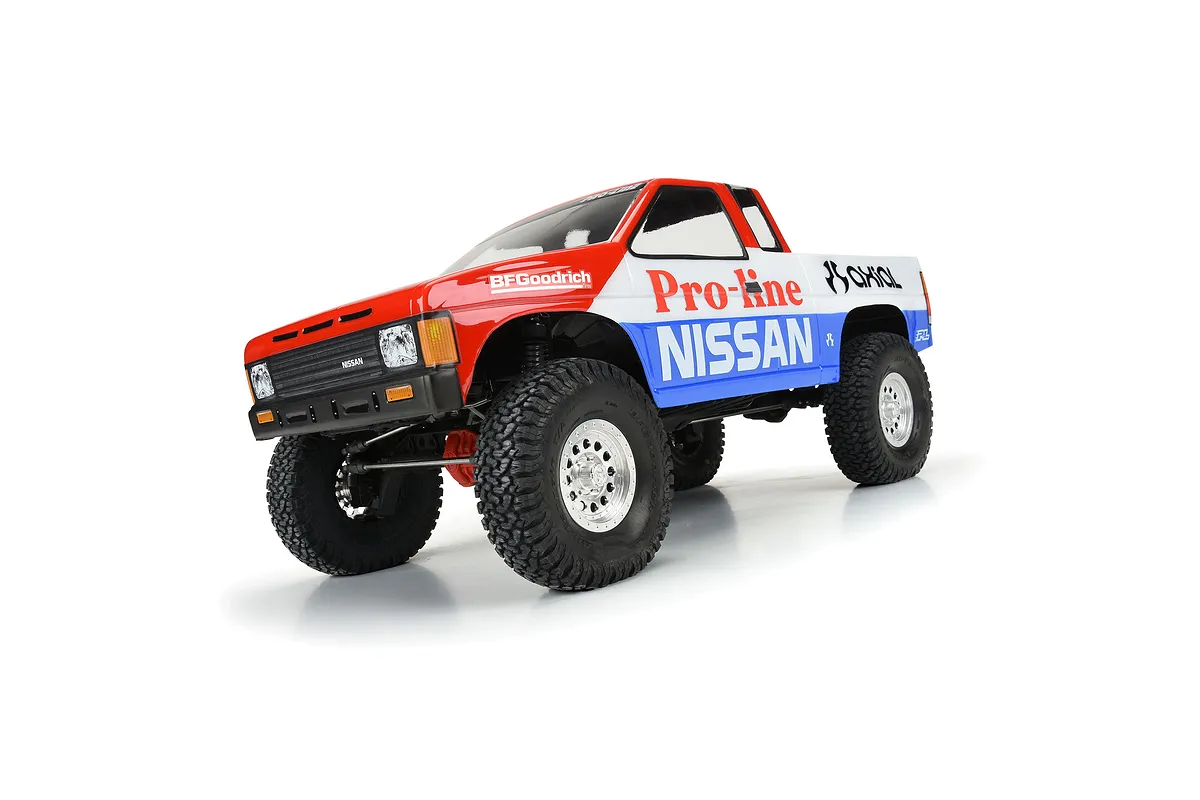 Pro-Line 1/10 1987 Nissan Hardbody D12 Clear Unpainted Body Shell ...