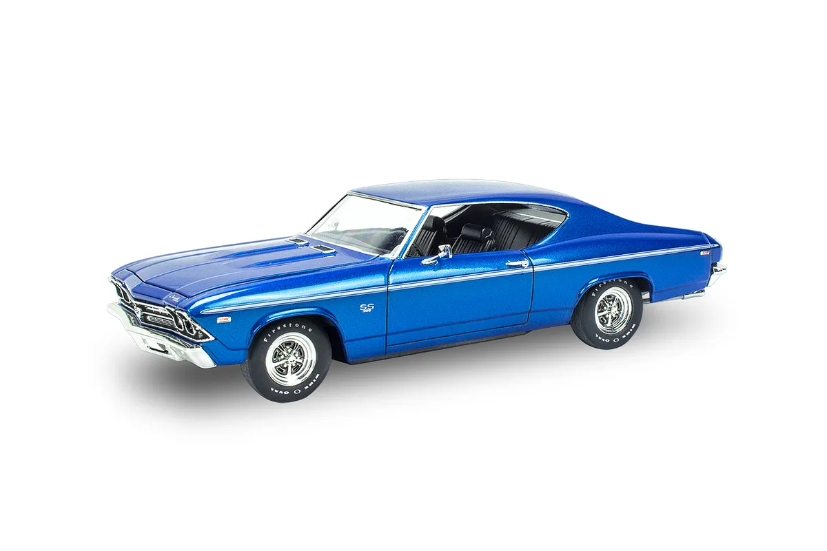 Revell 1/25 1969 Chevrolet Chevelle SS 396 Scaled Plastic Model Kit ...