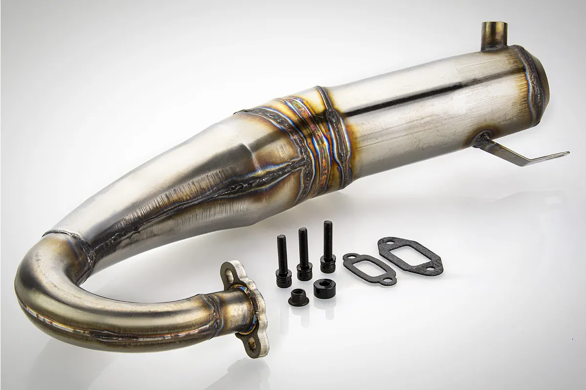 Rovan Stainless Steel Silenced Exhaust Pipe Set | 85534