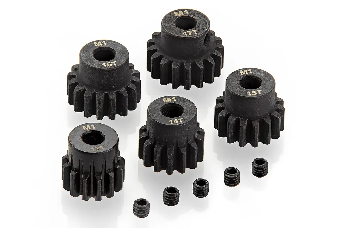 Surpass Steel 13T, 14T, 15T, 16T, 17T 1Mod Pinion Gear Set 5Pcs | SUR-011025-66