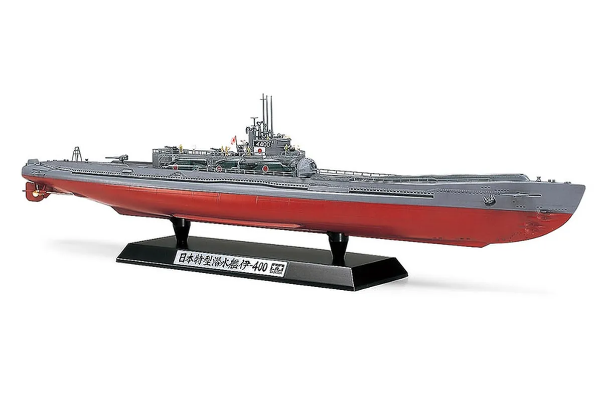 Tamiya 1/350 Japanese Navy Sub I-400 (Special Edition) Model Kit | 25426