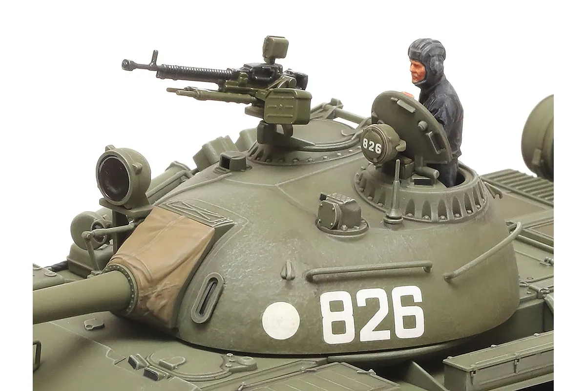 Tamiya 1/48 Russian T-55 Medium Tank Scaled Plastic Model Kit | 32598