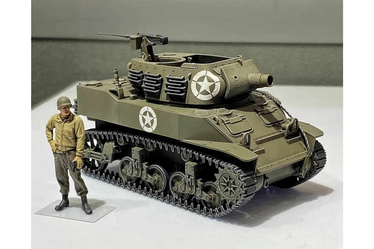 Tamiya 1/48 U.S. Howitzer Motor Carriage M8 Scaled Plastic Model Kit ...