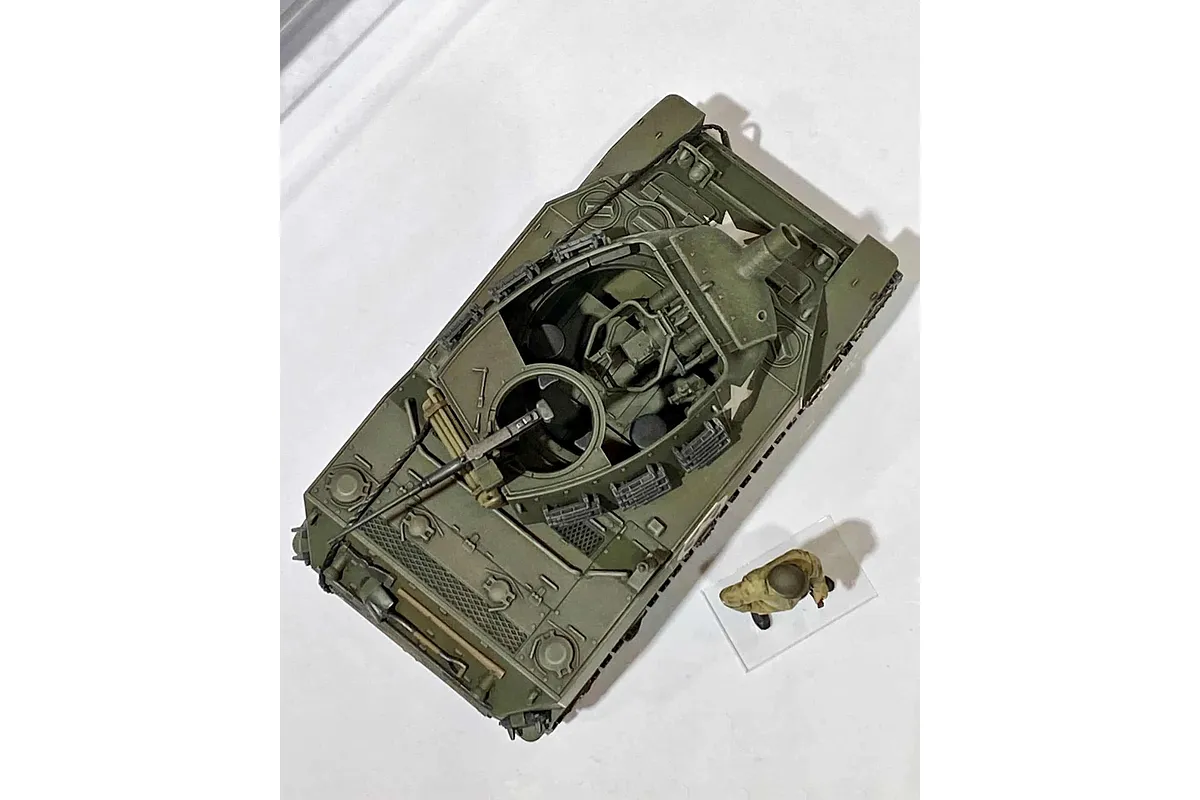 Tamiya 1/48 U.S. Howitzer Motor Carriage M8 Scaled Plastic Model Kit ...