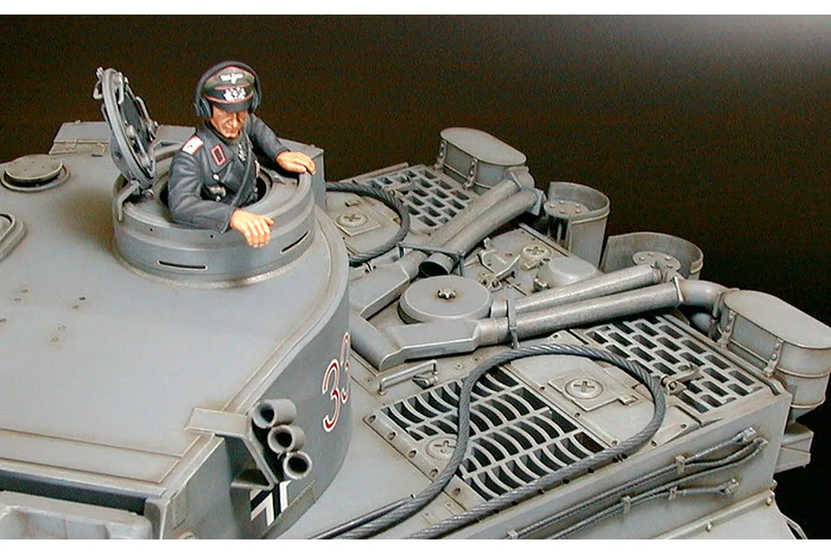 Tamiya 1/16 German Tiger I Early Production Scaled RC Tank Kit w/ DMD ...