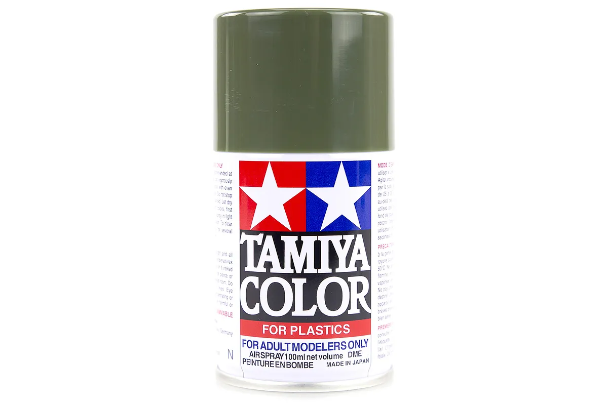 Tamiya TS-61 Nato Green Lacquer Spray Paint 100ml | 85061