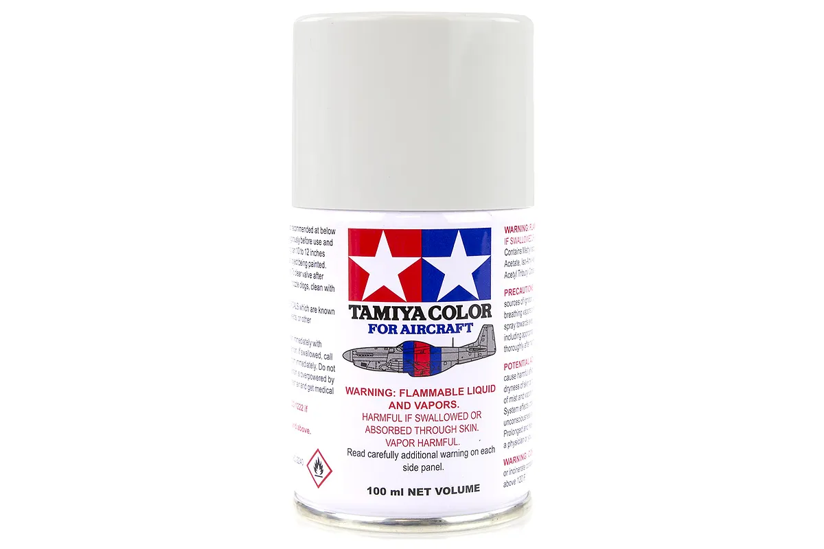 Tamiya AS-20 Insignia White Aircraft Series Spray Paint 100ml | 86520