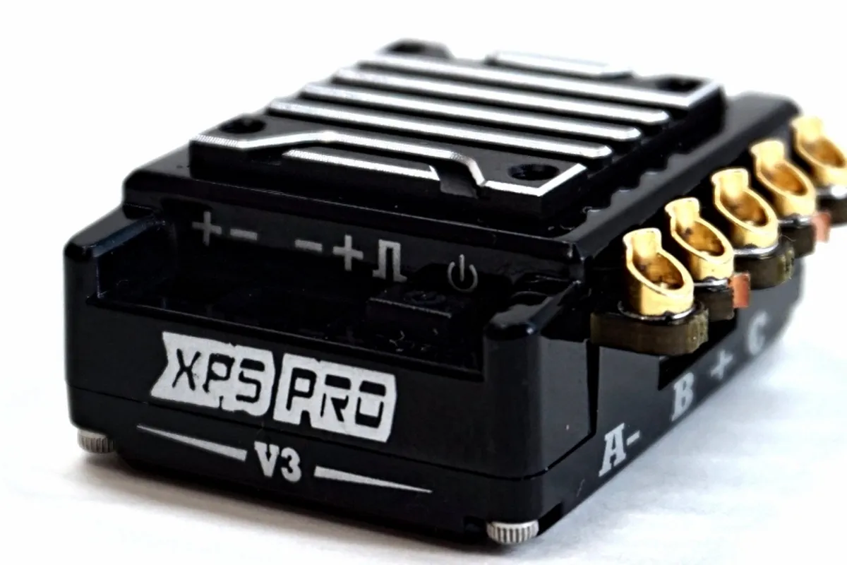 Team Powers XPS Pro V3 140A Sensored Brushless ESC w/ LED Program Card ...
