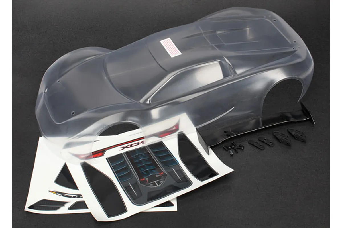 Traxxas 1/7 XO-1 Unpainted Body Shell w/ Wing | 6411